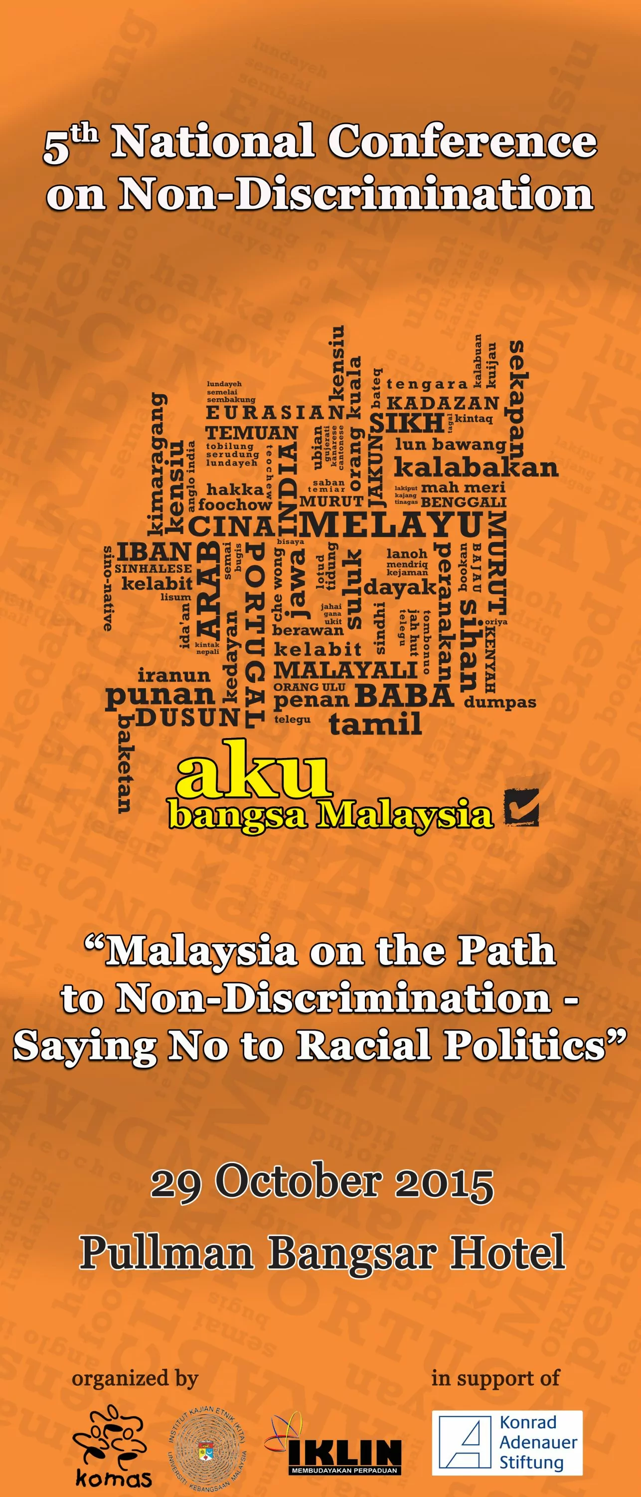5th National Conference: Malaysia on the Path to Non-Discrimination ...