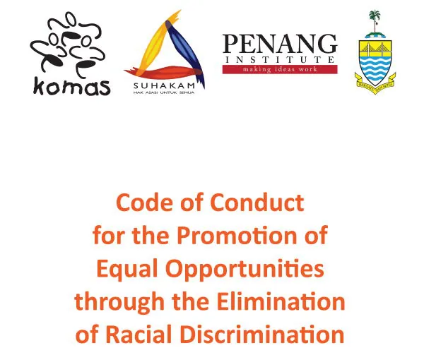 Penang to launch the “Code of Conduct for the Promotion of Equal ...